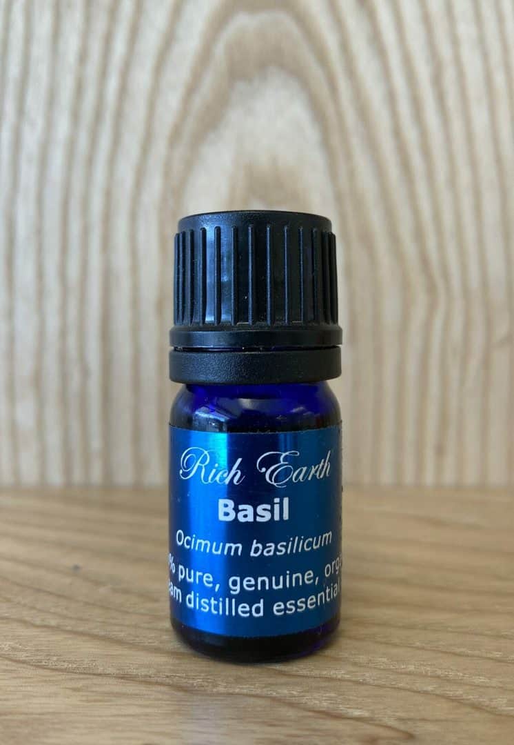 Sweet Basil Essential Oil. 100% Pure Organic 5mL | House of Health